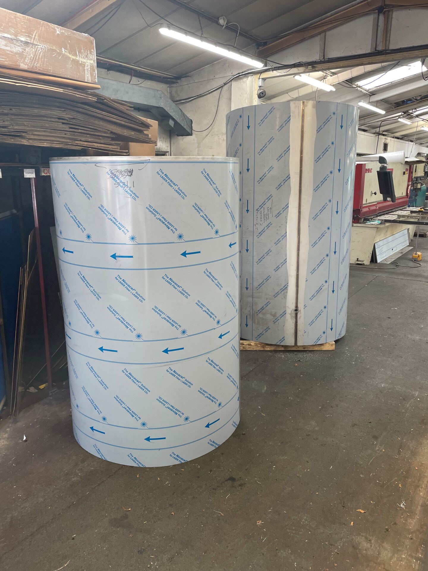 How to roll large sheet metal - Artec Engineering