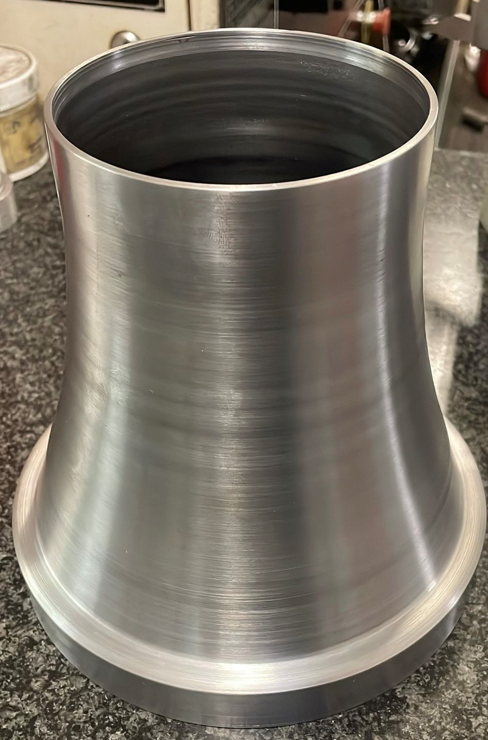 How to spin a column shaft in mild steel - Artec Engineering